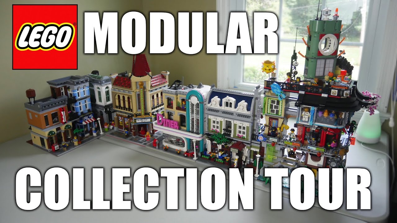 My LEGO Modular Collection Tour! - YouTube