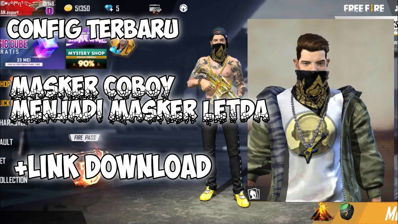 Terbaru Config Masker Letda#GARENAFREEFIREINDONESIA - YouTube
