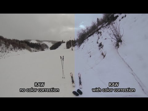 Cloudy / Snow ProTune Settings With Color Correction - GoPro Tip #66 ...