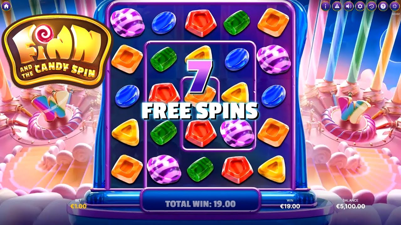 Finn and the Candy Spin Online Slot from NetEnt - YouTube