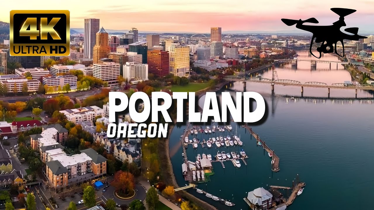 Portland, Oregon In 4K By Drone - Amazing View Of Portland, Oregon ...