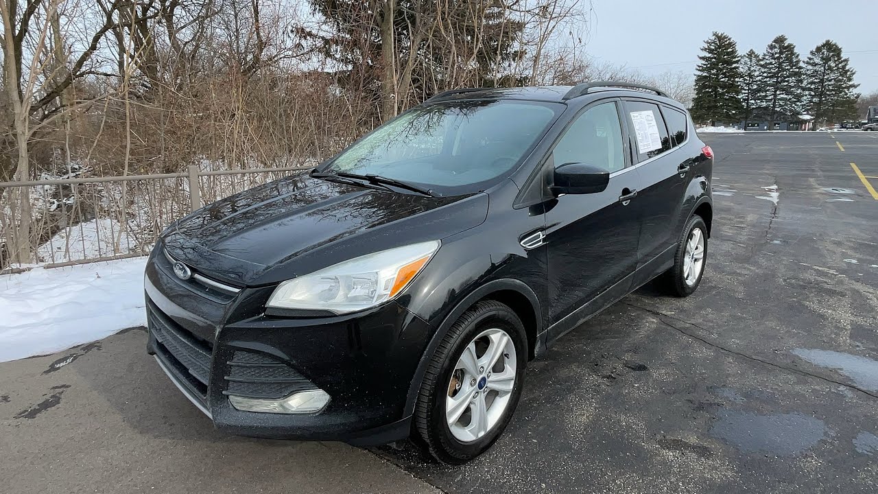 2015 Ford Escape SE 4wd - YouTube