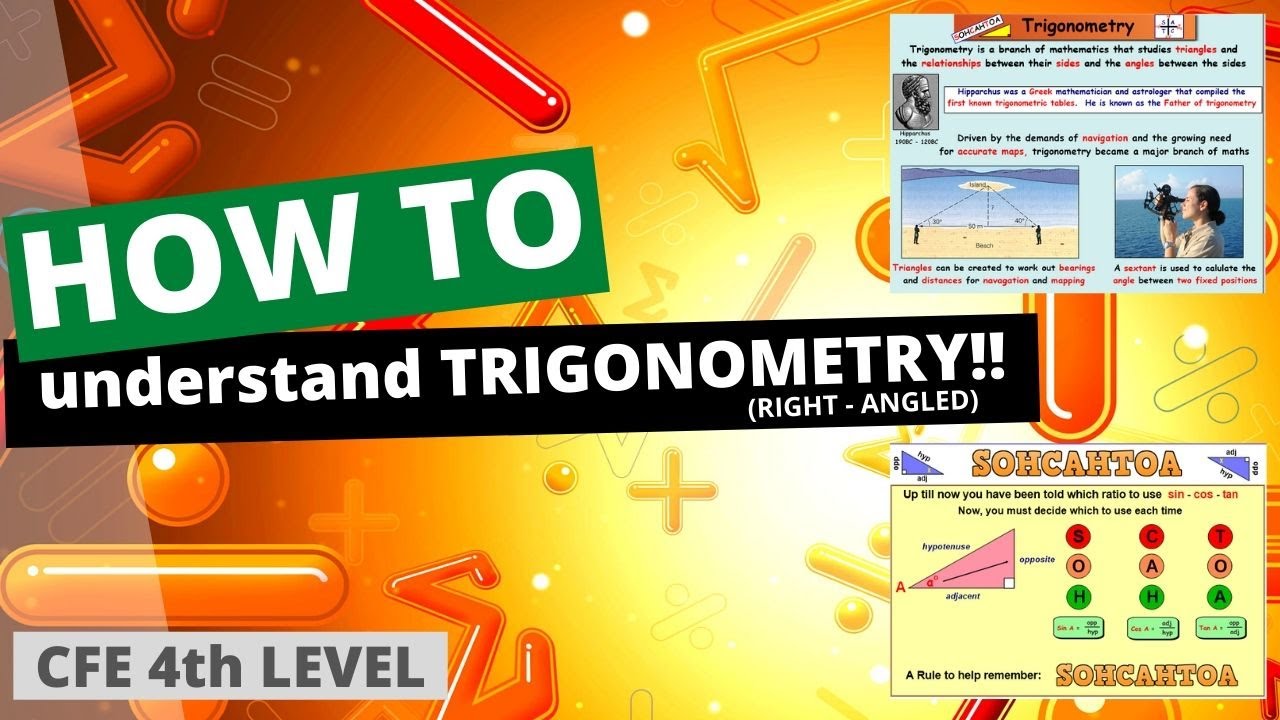 Trigonometry - Using Sohcahtoa in Problem Solving Part 2 - YouTube