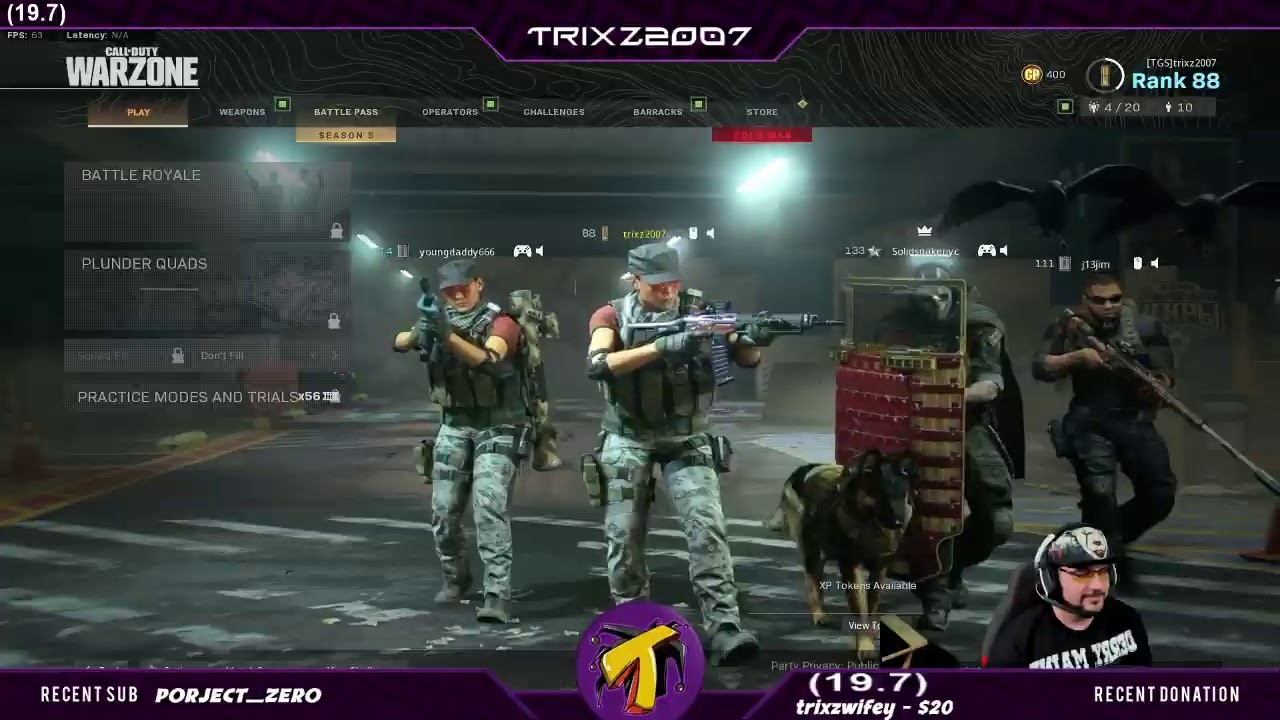 Trixz livestream - YouTube