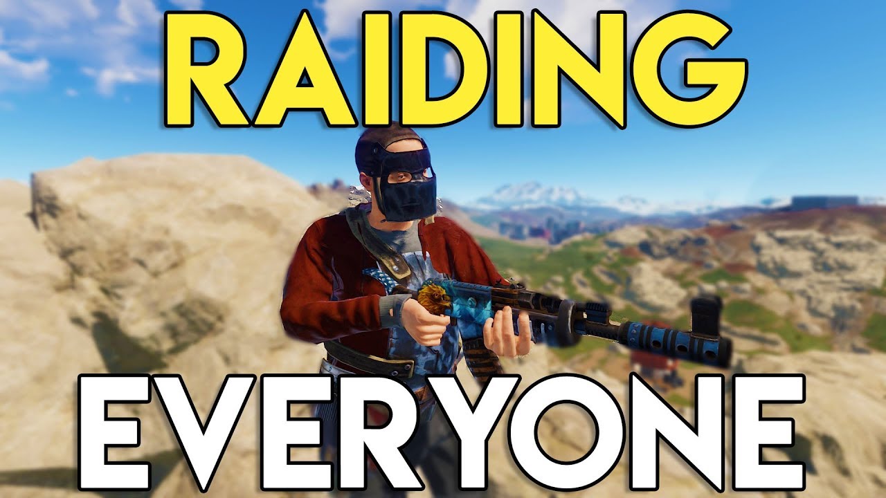 RAIDING the WHOLE SERVER - Rust Survival #32 - YouTube