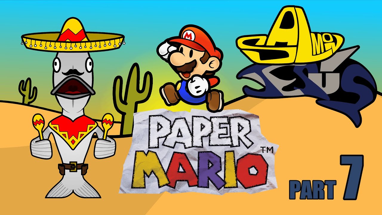 Paper Mario - Part 7 - Merlon, Koopa Bros. & Waffles - Salmon Jesús ...