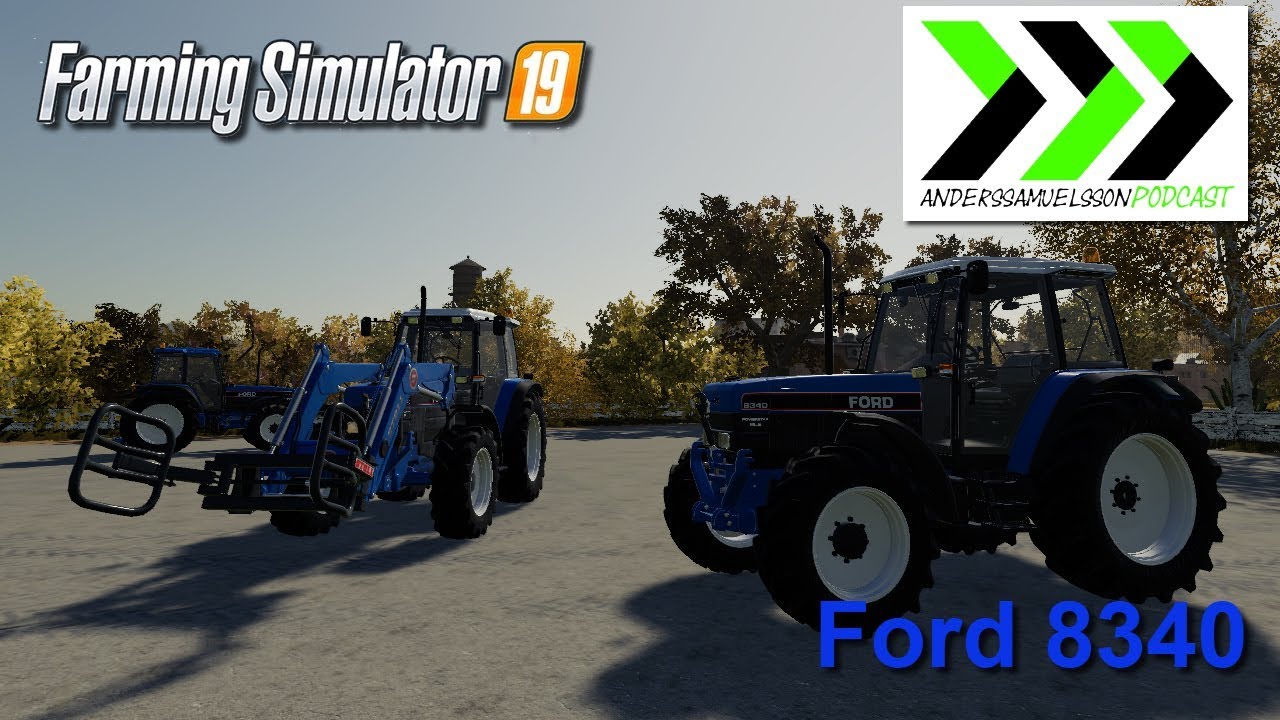 FS19 - Ford 8340 SLE - YouTube