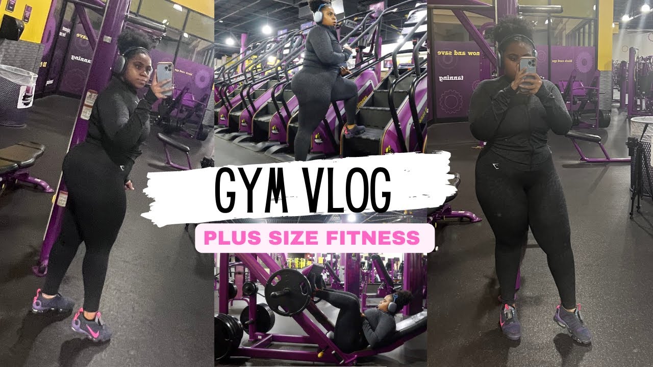 GYM VLOG | PLUS SIZE FITNESS JOURNEY 2023 | LEGS, GLUTES, AND STAIR ...