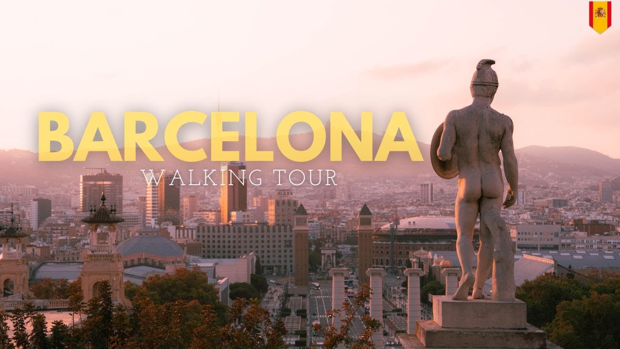 Barcelona - Walking Tour 🇪🇸 - YouTube