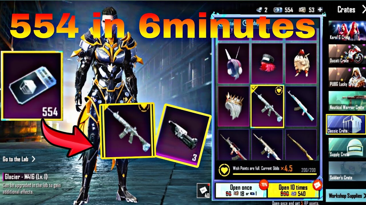 Classic Crate Opening Make a Wish || New Classic Crate Opening || Make ...