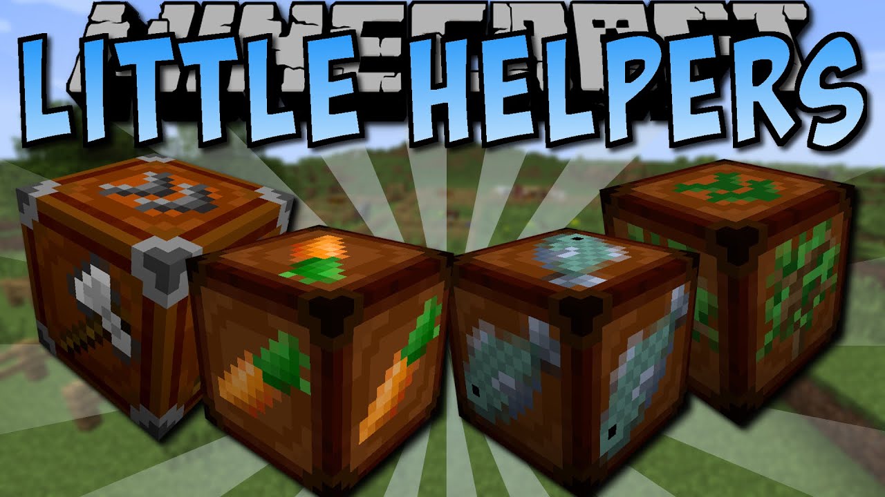 Minecraft LITTLE HELPERS (AUTOMATISCH FARMEN & ZÜCHTEN) [Deutsch] - YouTube