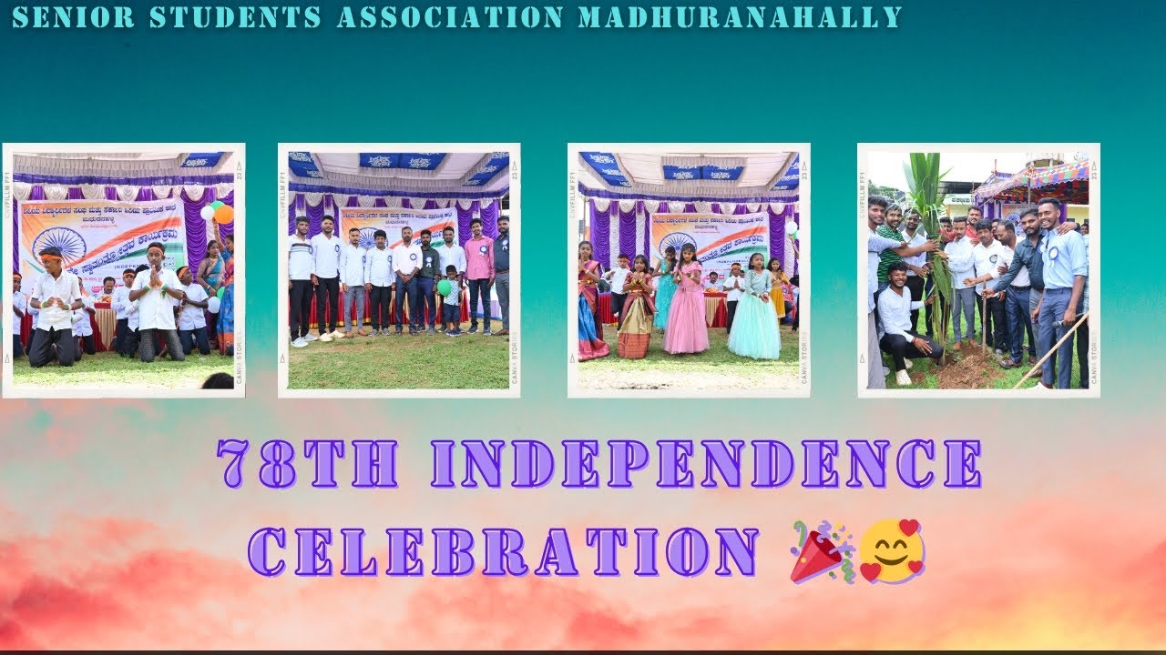INDEPENDENCE PROGRAM CONDUCTED BY SENIOR STUDENT ASSOCIATION ...