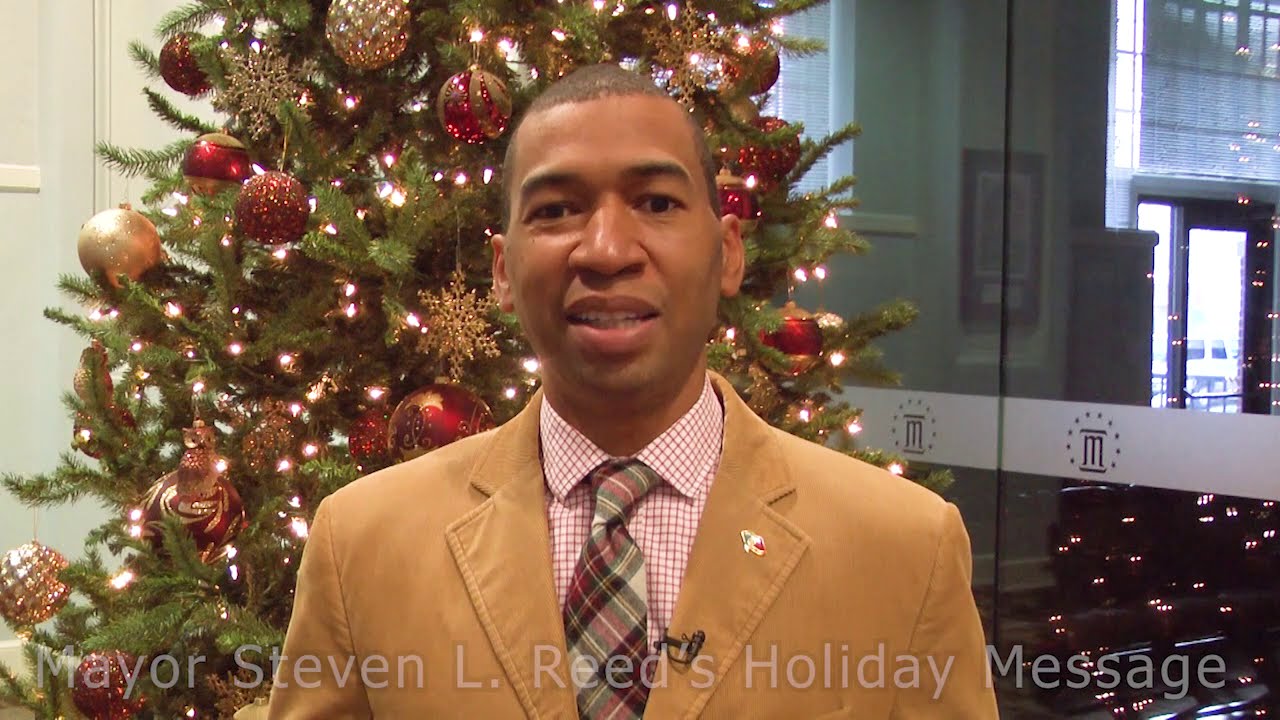 Mayor Steven L. Reed's Holiday Message - YouTube