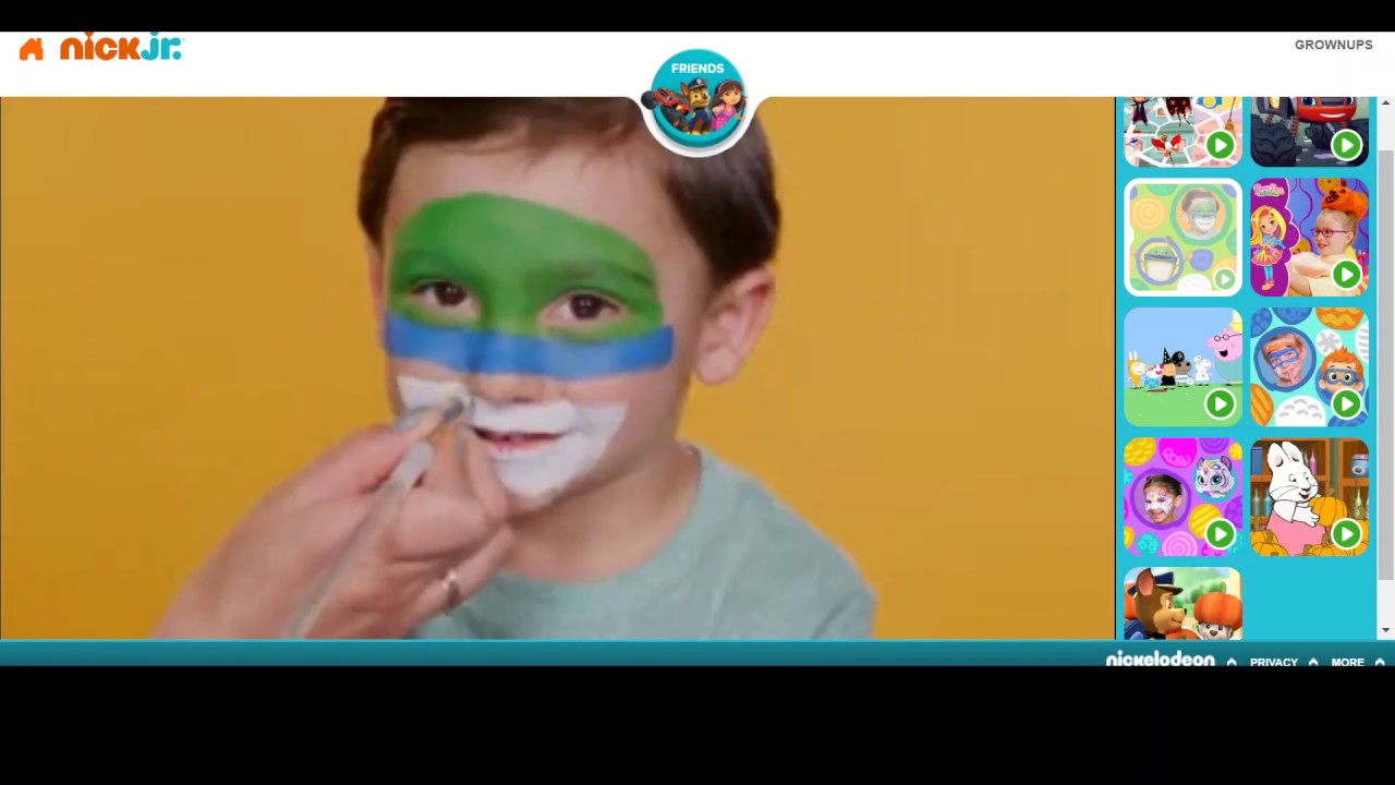 TEAM UMIZOOMI BOT FACE PAINTING TUTORIAL - YouTube