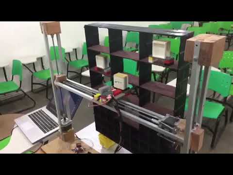 Cartesian Robot - Fork-lift Arduino 2 - YouTube