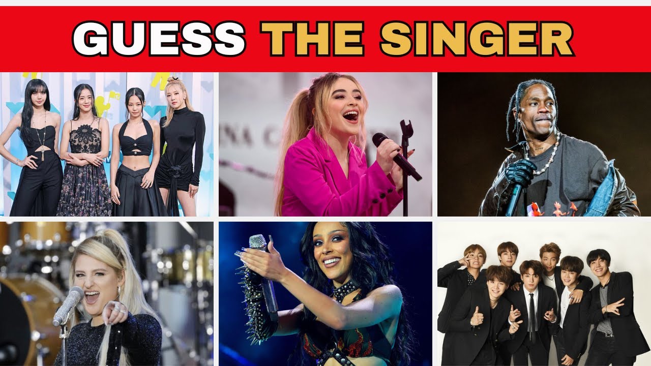 Guess the singer in 3 seconds | Celebrity quiz #006 - YouTube