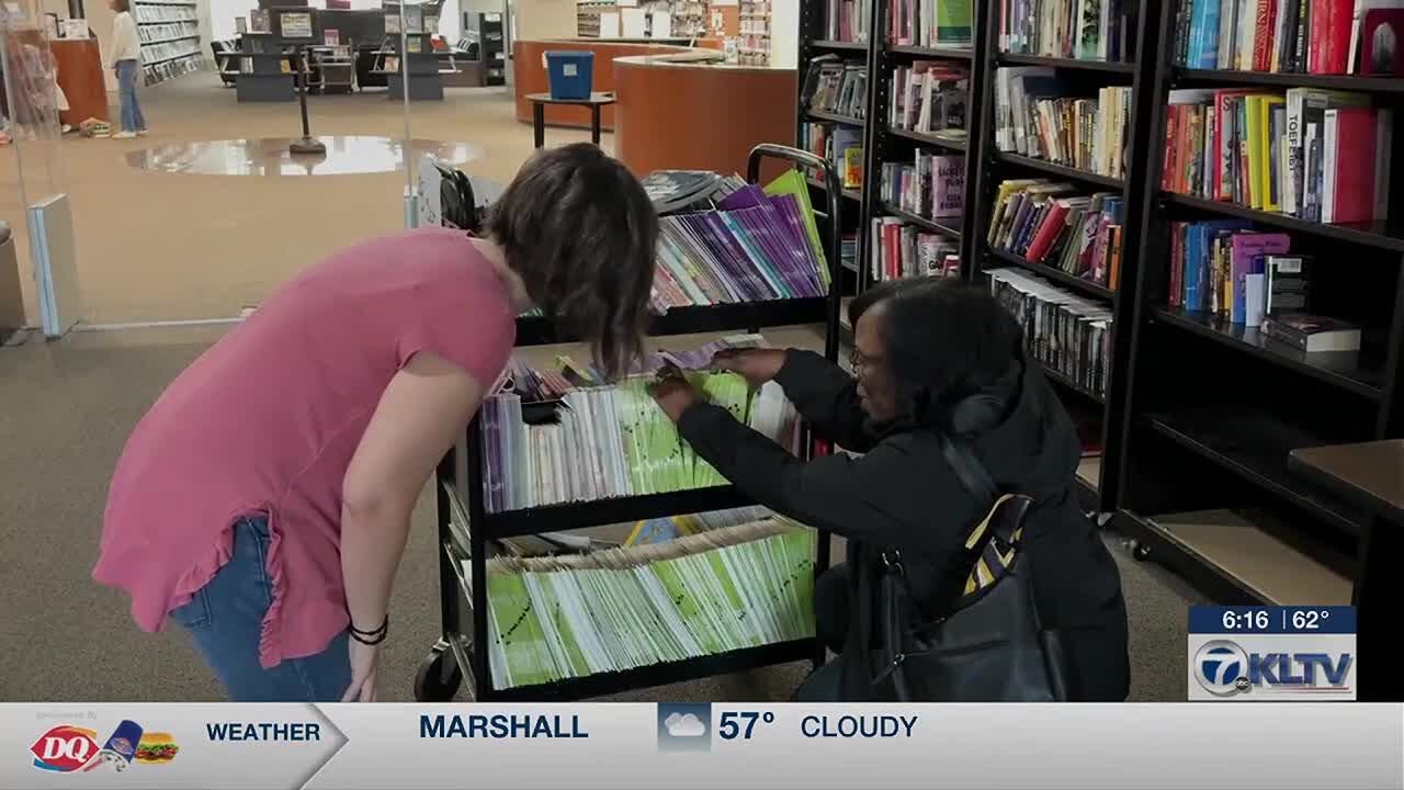 Longview Public Library holds first book sale of 2025 - YouTube