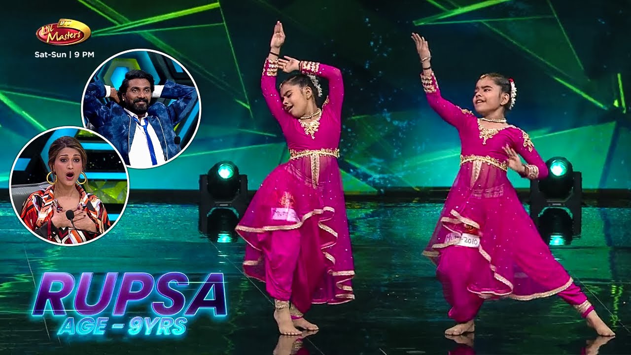 Super Dancer Chapter 3 Winner Rupsa Dance Performance In Did Lil Master ...