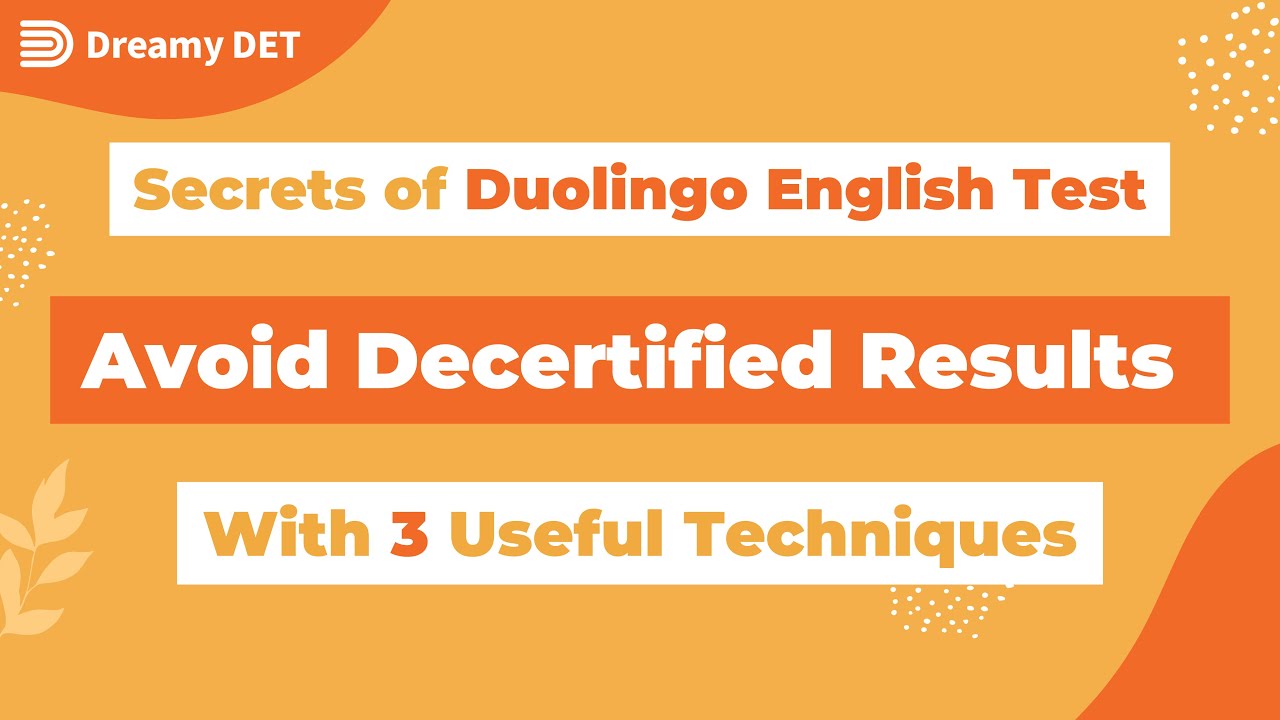 Secrets of Duolingo English Test | How to Make Sure your Results are ...