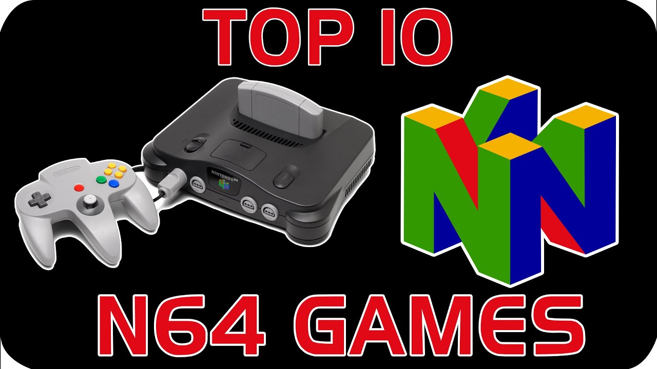 TOP 10 N64 GAMES - YouTube
