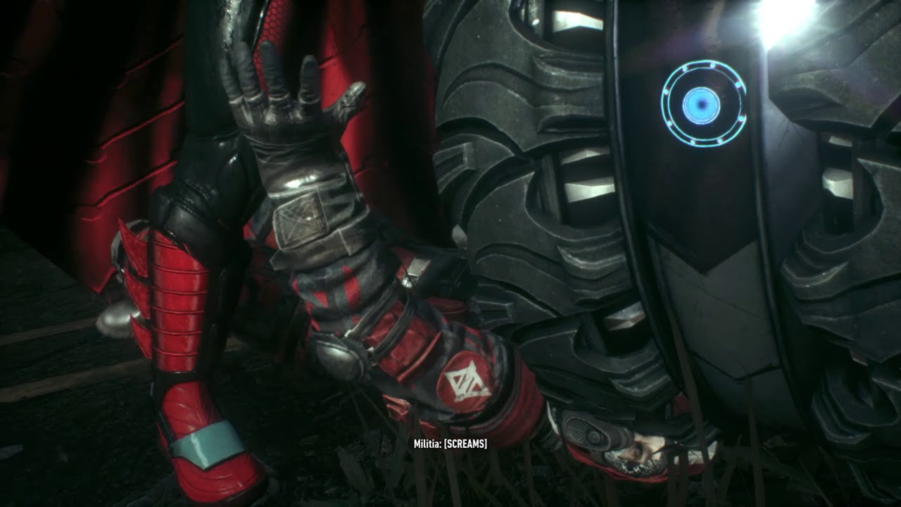 Batman Fucking Obliterates An Arkham Knight Goon For Like Six Straight ...