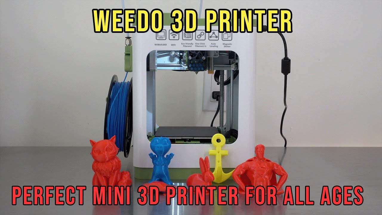 Weedo 3D Printer - Excellent Started Printer #3dprinting - YouTube