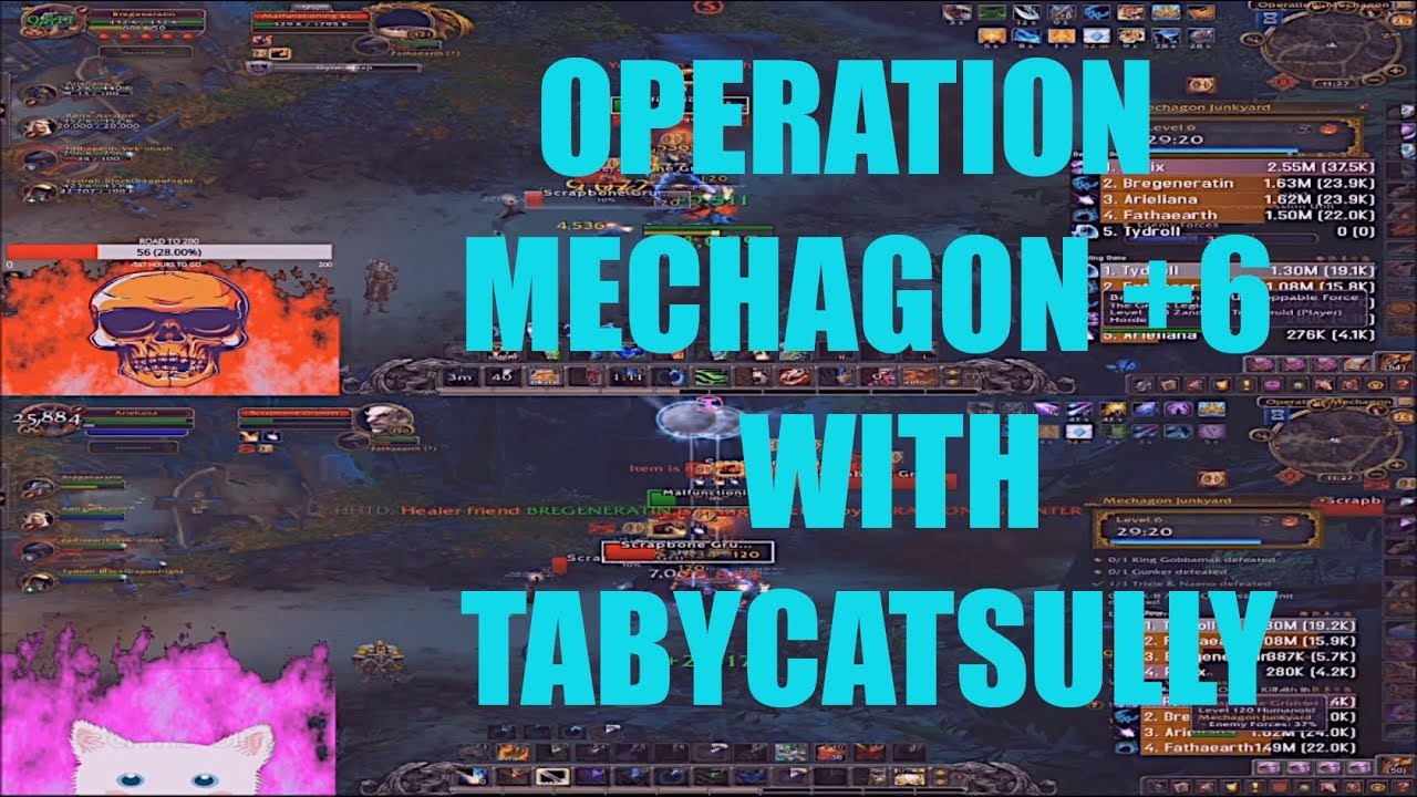 OPERATION MECHAGON JUNKYARD +6 WITH TABYCATSULLY - YouTube