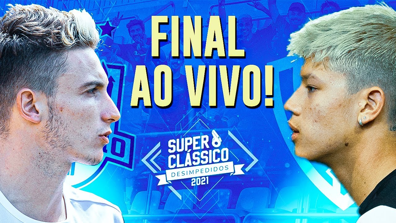 FINAL DO SUPERCLÁSSICO AO VIVO! - TIME JUNINHO X TIME VITOR LO - YouTube