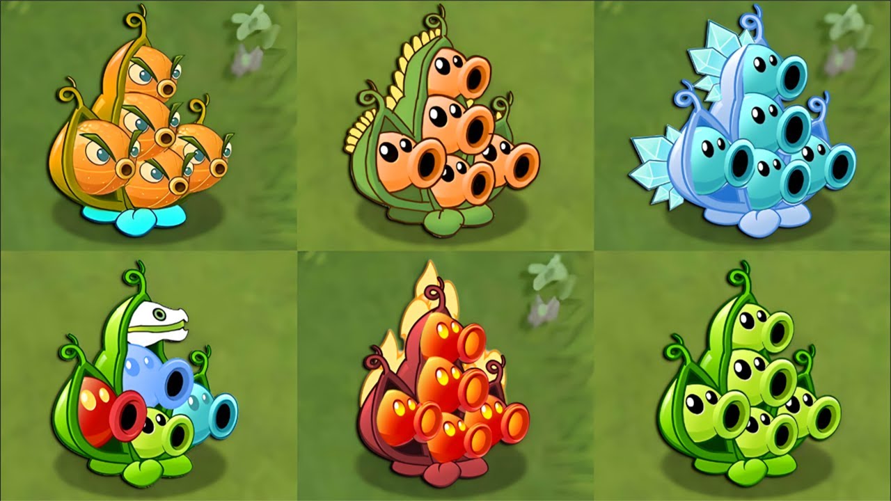 Every Random Plants Power-Up vs PvZ 2 All Final Bosses Fight! - PvZ 2 ...