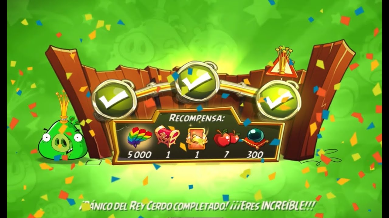 Angry Birds 2 - King Pig Panic (Pánico del rey cerdo) - 18/04/2025 ...