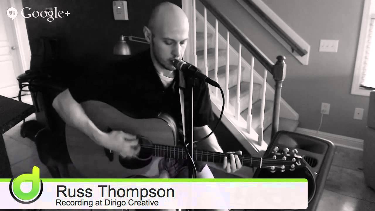 Russ Thompson Playing Recording Live at Dirigo Creative - YouTube