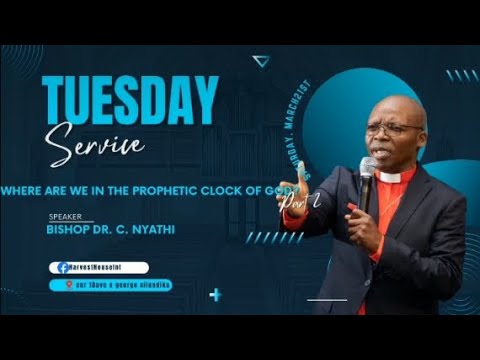 Bishop Dr. C. Nyathi-WHERE ARE WE IN THE PROPHETIC CLOCK OF GOD part 2 ...