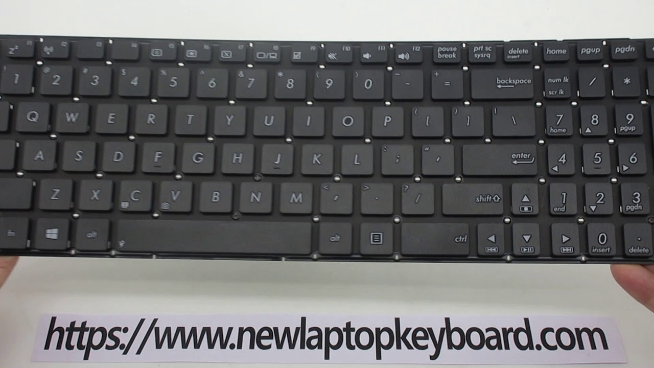 Brand new Asus X550V X550LA X552 A550L P550C original laptop keyboard ...