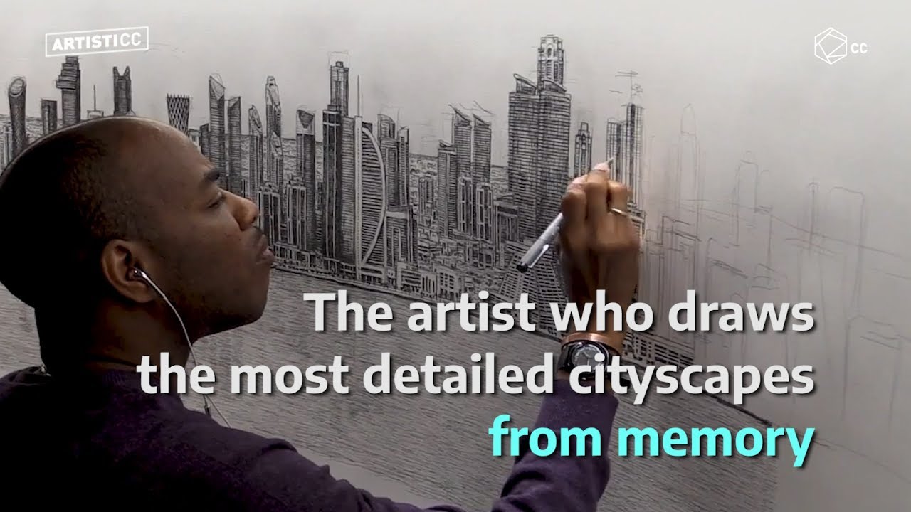 The Artist Who Draws Cityscapes Using Photographic Memory | ArtistCC ...