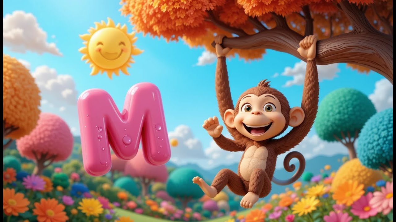 MNO Alphabet Song | Fun Learning with Animals for Kids - YouTube