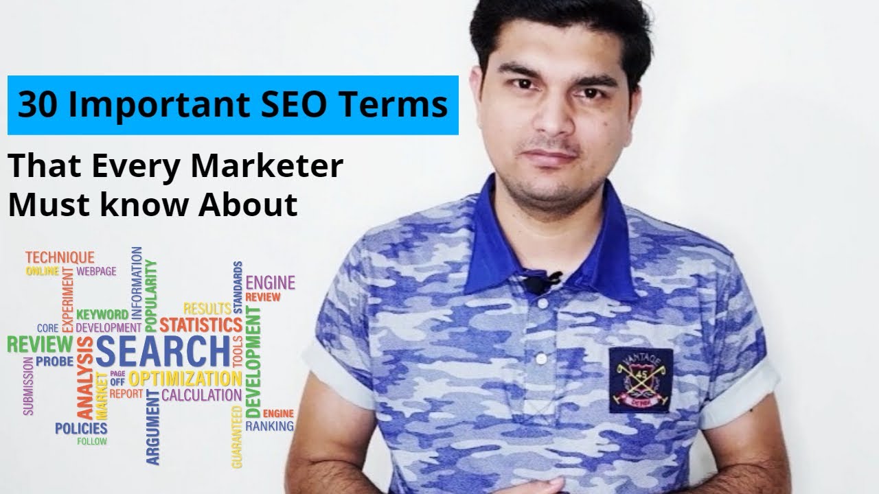 SEO Terms and Definitions: 30 SEO Terms You Must Know | SEO Guide - YouTube