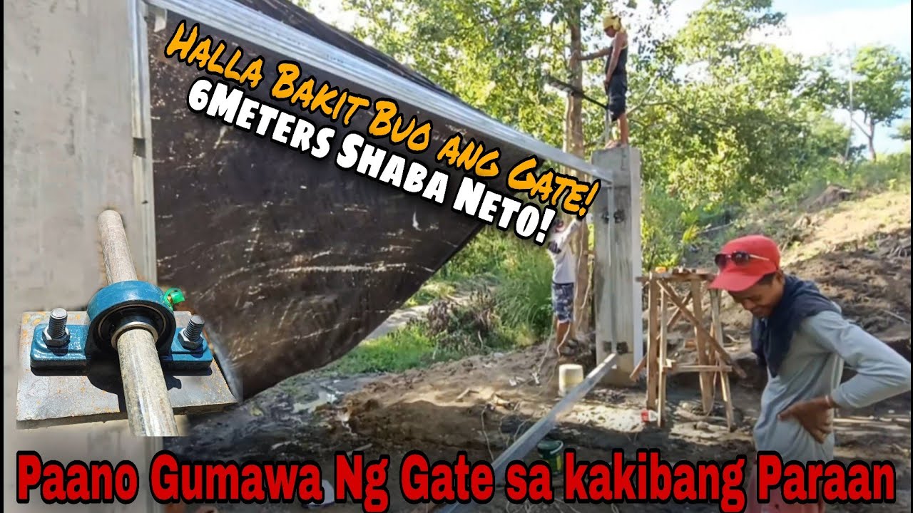 Paano Mag layout at Gumawa Ng Gate Gamit ang Tubolar at Pillow Block ...