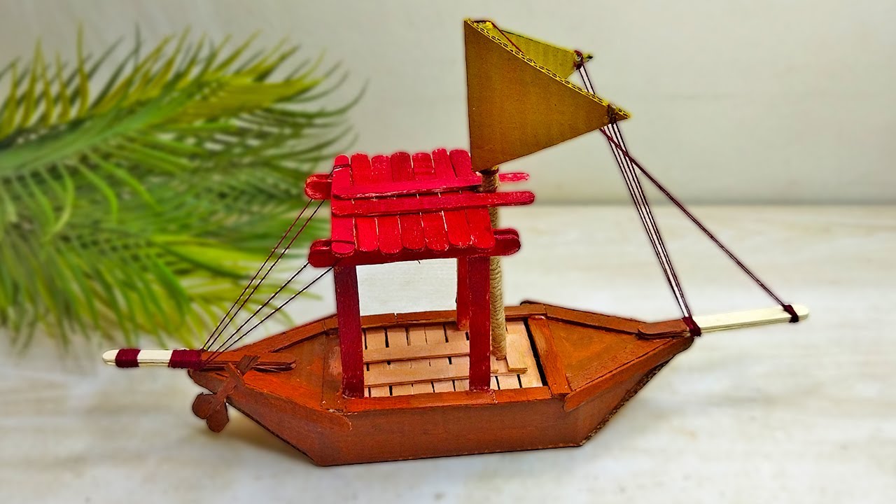 Building a Cardboard Boat That Actually Floats! Step-by-Step Tutorial ...