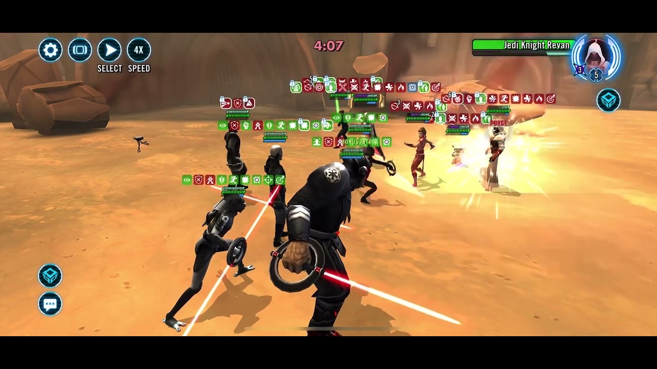 SWGOH TW - GI vs Bastila JML - YouTube