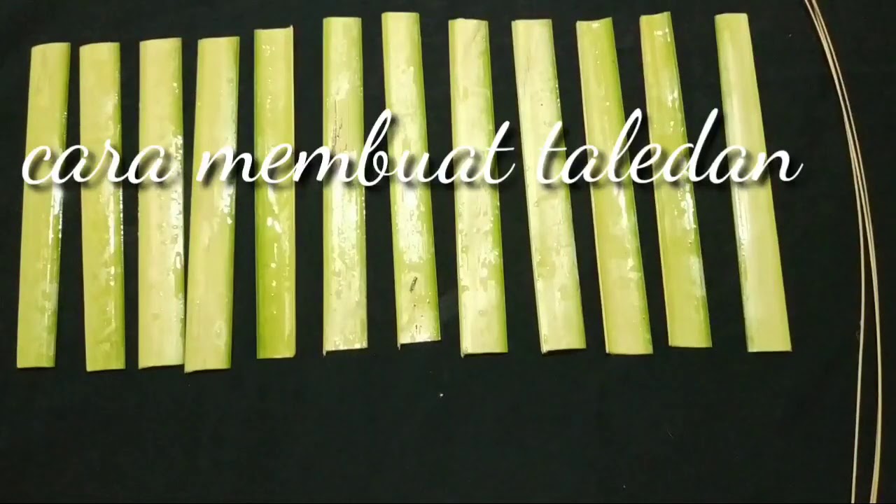 Cara membuat taledan - YouTube