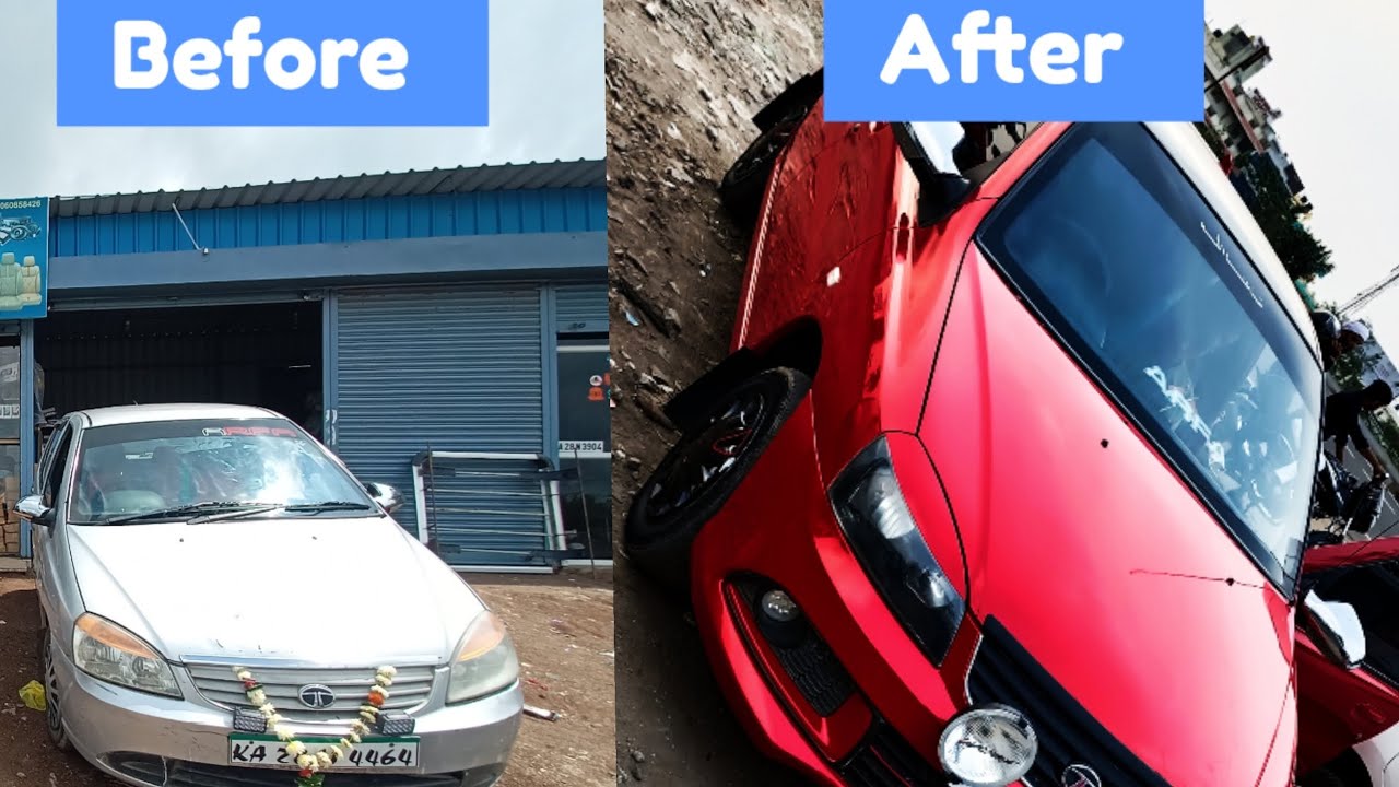 Tata Indica front Bumper Modified - YouTube