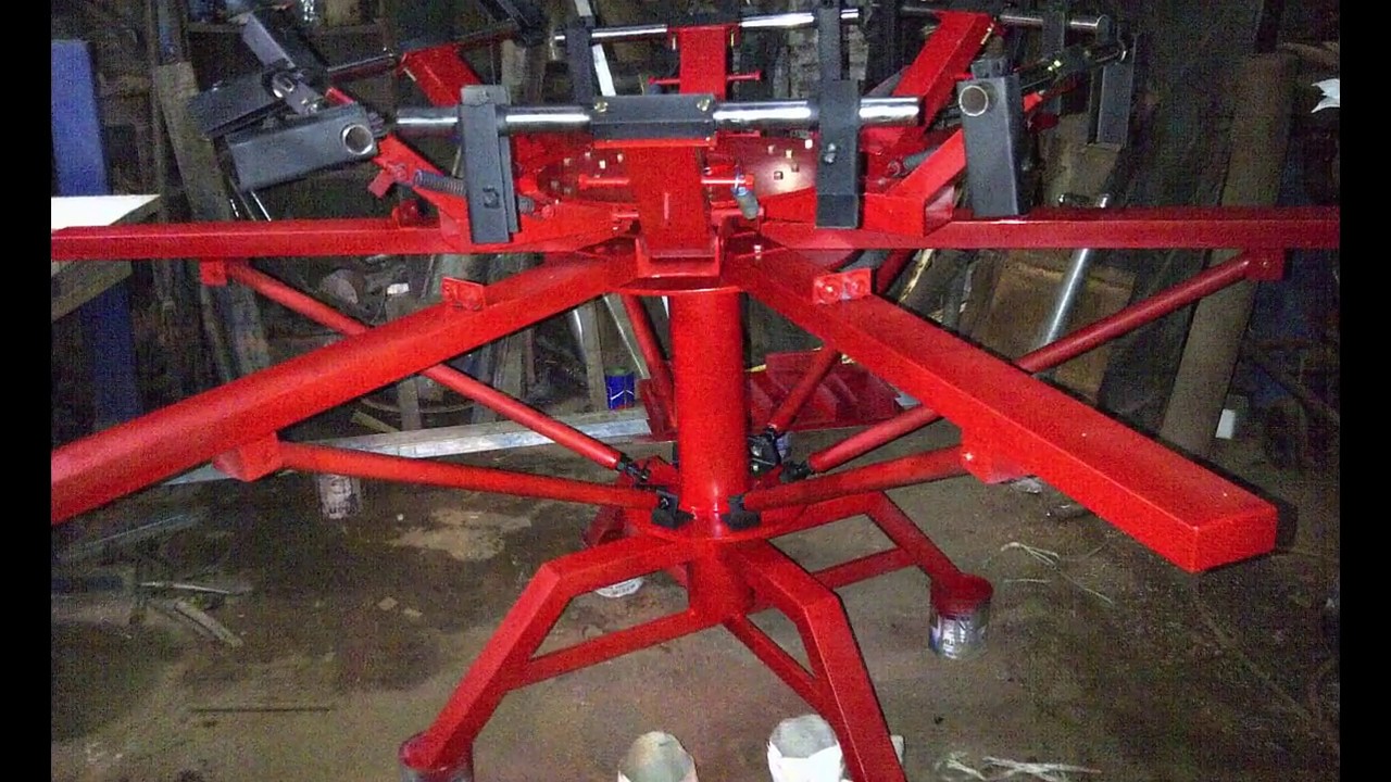 Mesin sablon 6 screen meja sablon mesin rotary manual surabaya sidoarjo ...