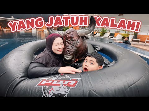 IGGY SAMA MAMI NAIK BANTENG DI KOLAM RENANG!
