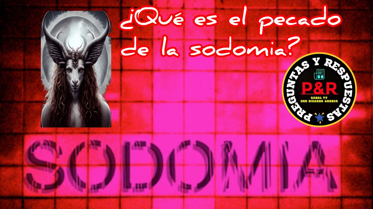 ¿Qué es el pecado de la sodomia? #iglesiacatolica #catolico # ...