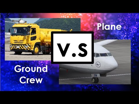 Ground Crew Vehicle V.S Plane (PTFS) - YouTube