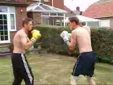Backyard Boxing (Rnd 1) - YouTube