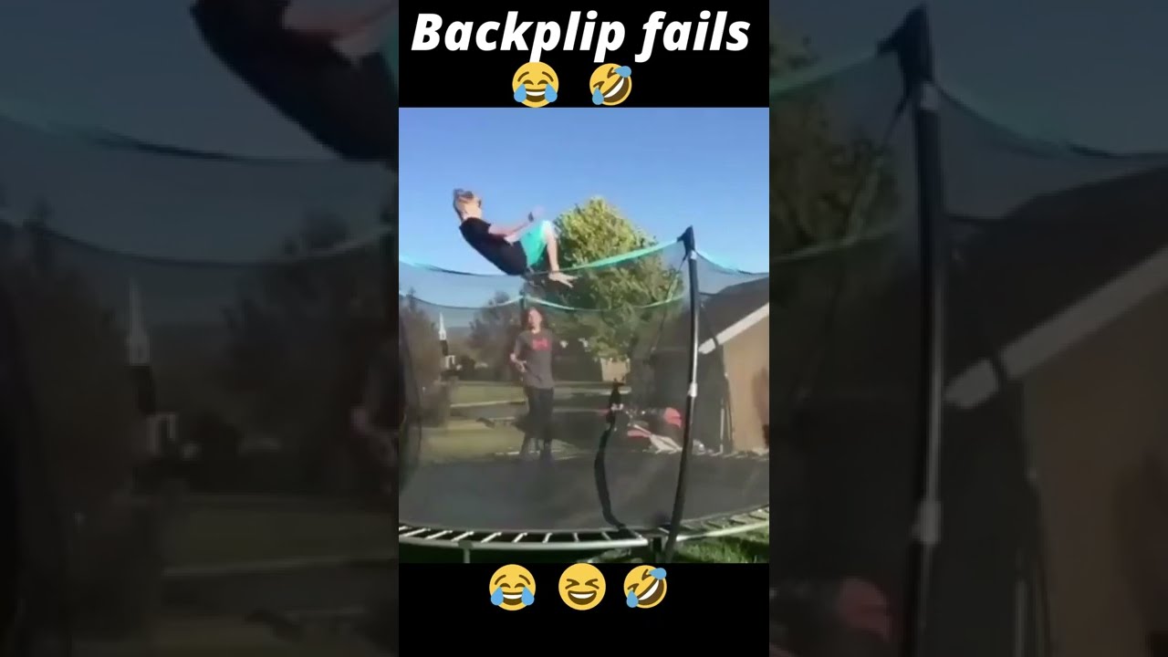 Funny Backflip fails - YouTube