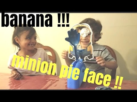 MINION PIE FACE - YouTube