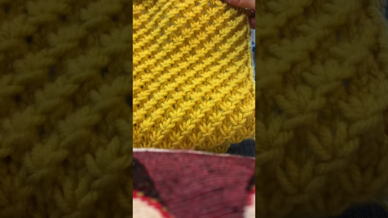 How to Knit - the Star Stitch - YouTube