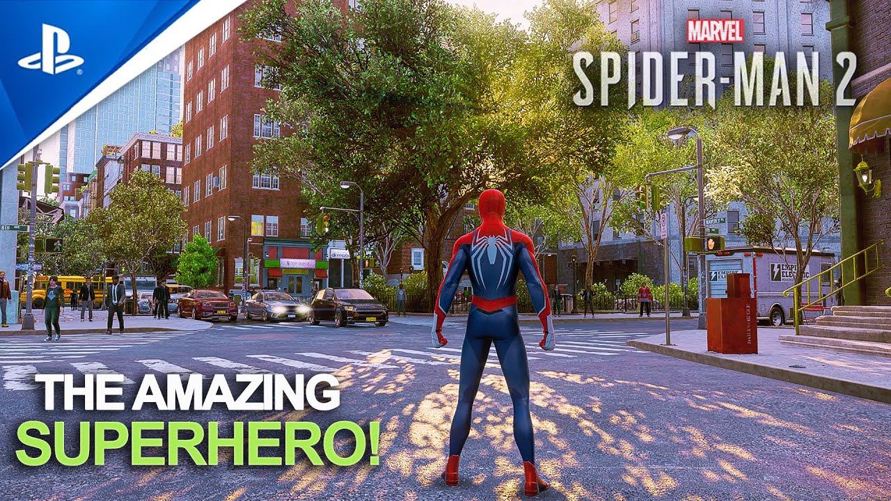 Marvel's Spider-Man 2 PS5 Gameplay Accurate Sunset Graphics and Peter's ...